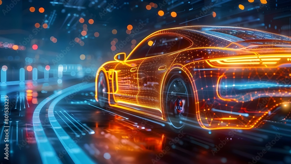 Cut unnecessary words Futuristic autonomous car tech showcases smart ...