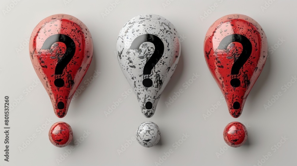 Question and exclamation marks. Questionation mark, questioning symbol ...