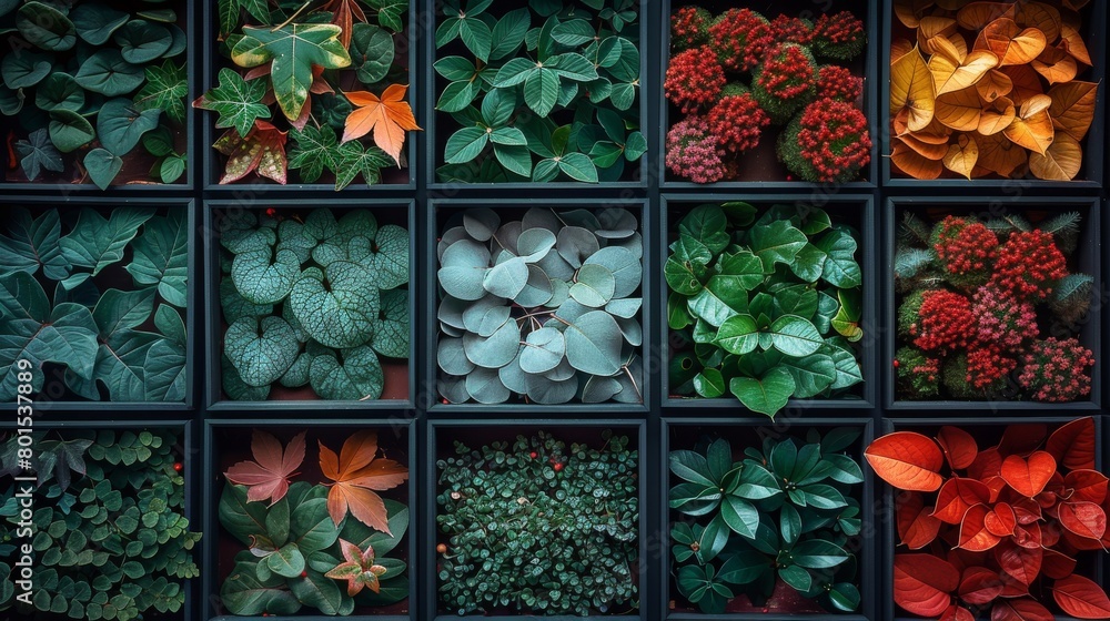 Photo collage frame template set consisting of cartoon grid layouts ...