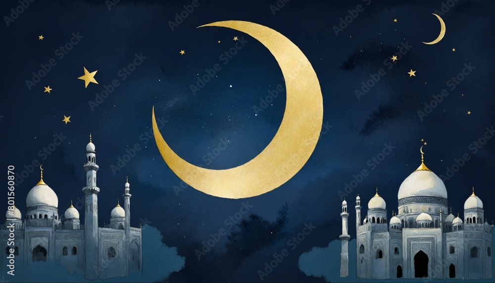 Artistic Expression of Muslim Culture in Watercolor: Celebrating ...