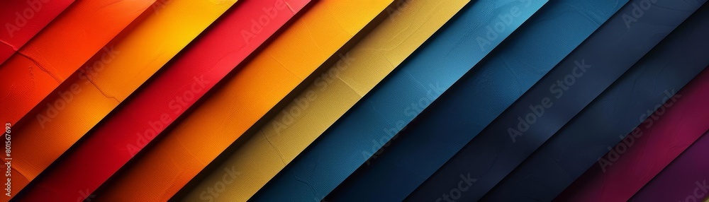 Create a seamless looping animation of a rainbow of colors with a retro ...