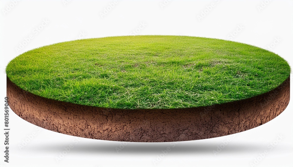 grass green circle land ground floor garden or garden earth soil land ...