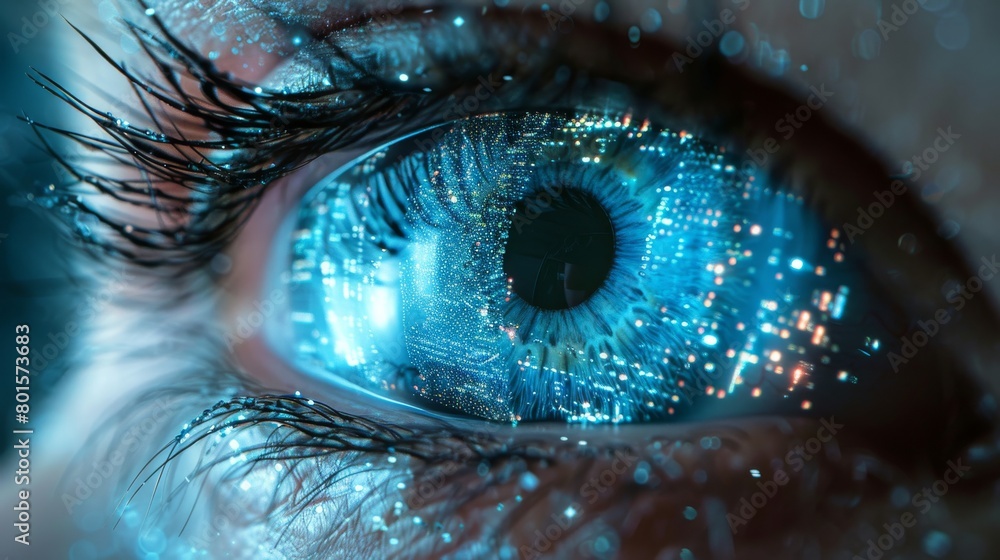 Computer network and system security, big brother concept, electronic ...