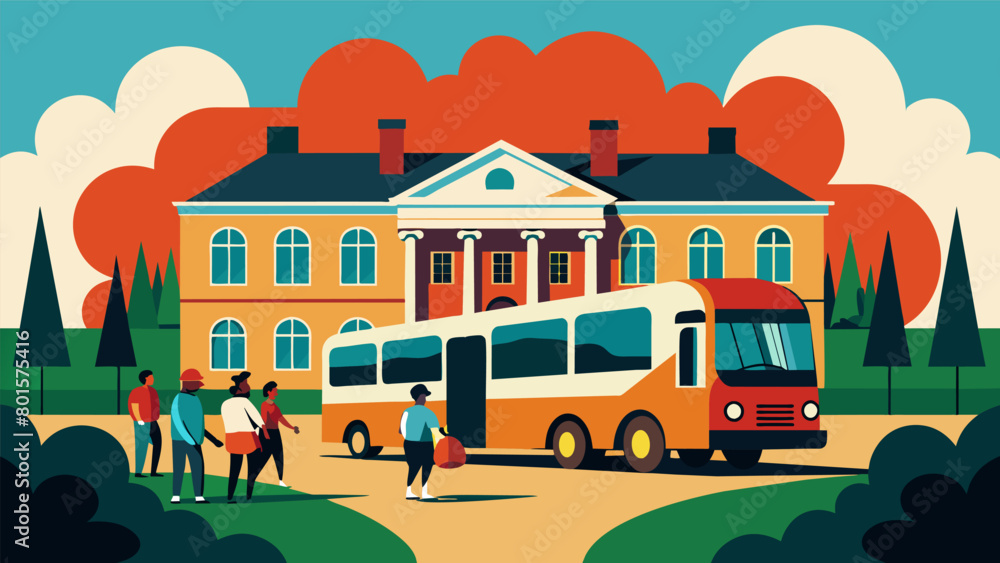 The tour bus pulls up to a grand mansion once owned by a prominent ...