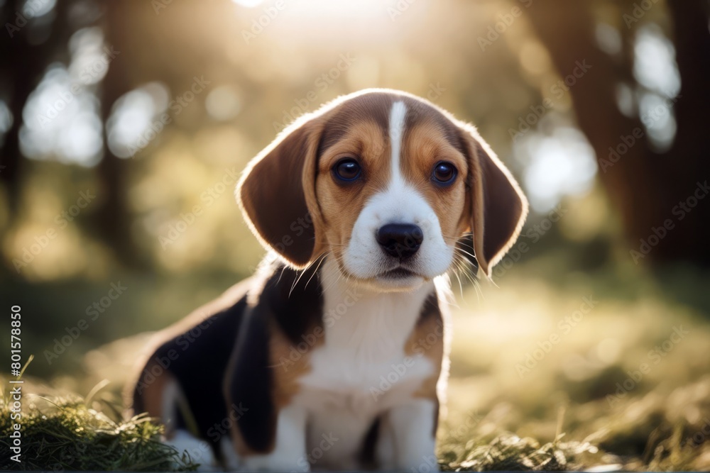 'beagle puppy portrait adorable solo animal best friend breed canino ...