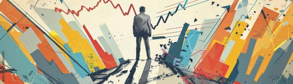 Rising costs are shown in an infographic sketch, with climbing graphs ...