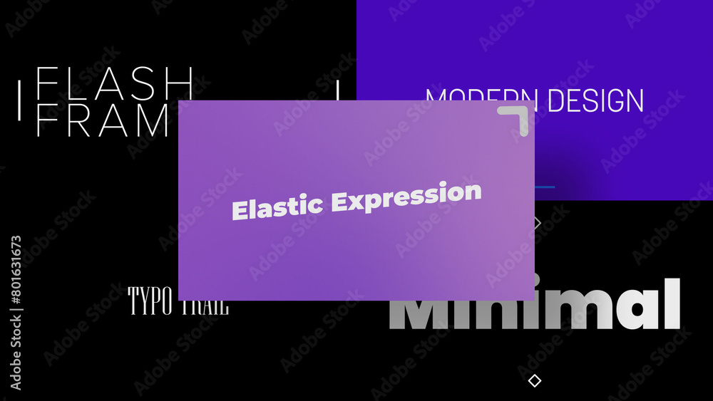 Subtle Text Fade-ins | Animated Titles with Control Panels Stock ...