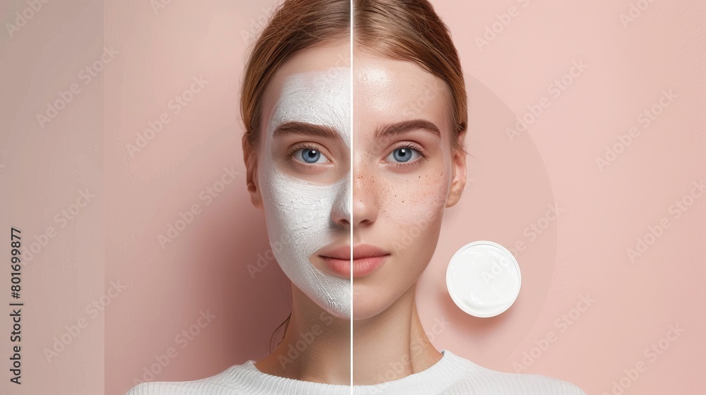 Cosmetics company launching a new skincare line, with beforeandafter ...