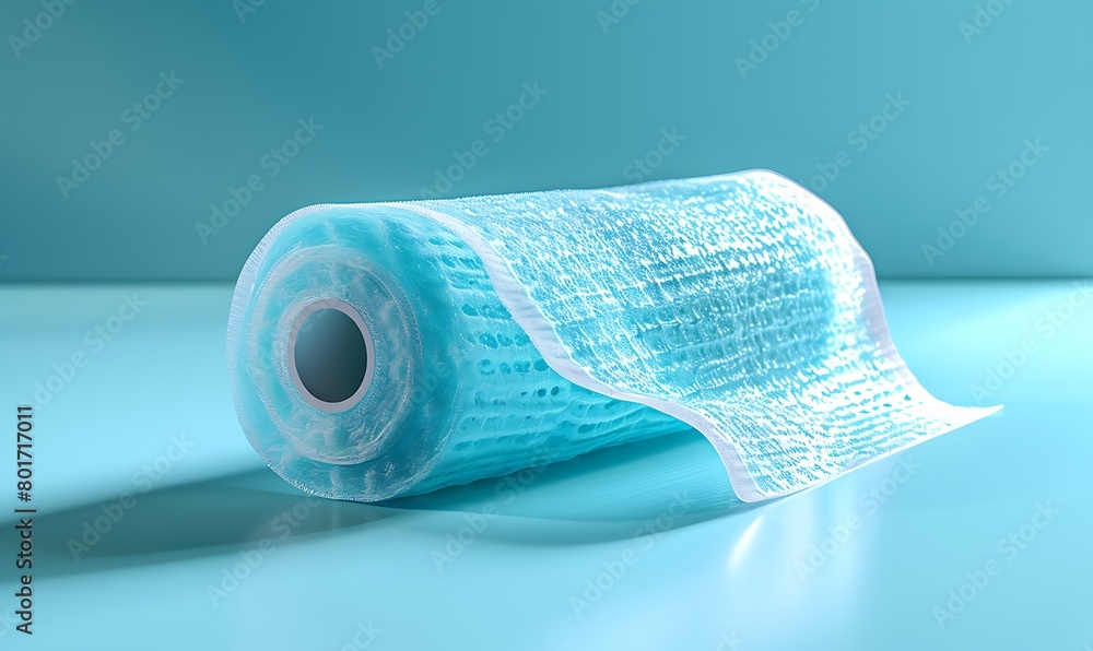 bandage roll with a transparent backdrop Stock Photo | Adobe Stock