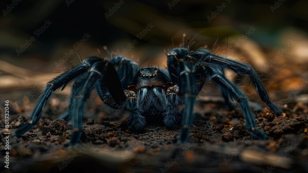 Macro spider image with high-detail textures - An extremely detailed ...