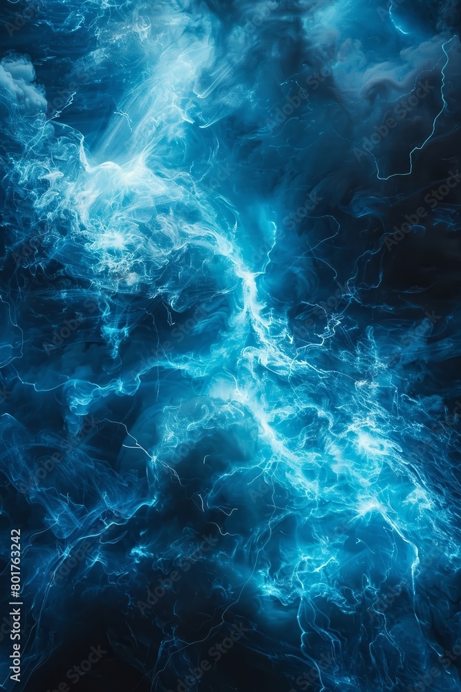 The electricity sizzled and surged with an exciting energy. Stock Photo ...