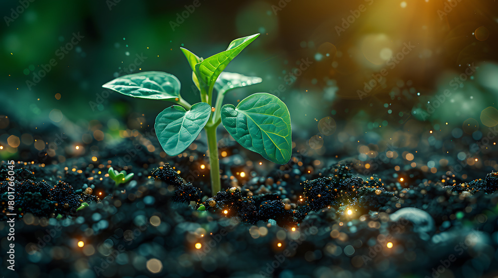 Harmony of Nature and Technology: Sustainable Seed Planting and Digital ...