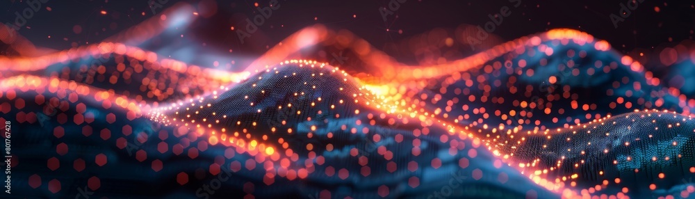 Concept Of Large Data Three Dimensional Visualization Of Blockchain