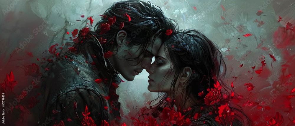 A gothic romance novel featuring a forbidden love affair between a ...