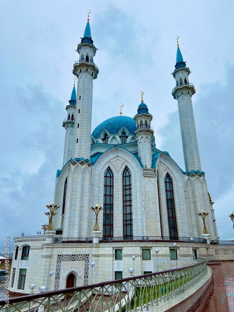 Kul Sharif Mosque! Located in Kazan Kremlin, Is one of the largest ...