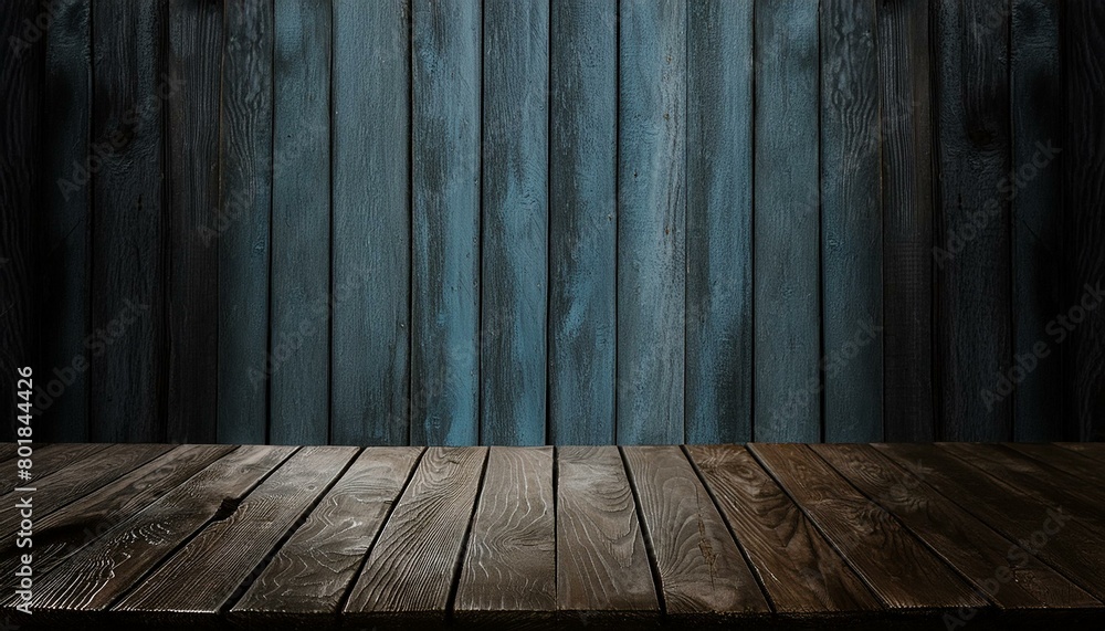 blue wooden wall, Blue wooden wall, blue wood texture, blue Wooden ...