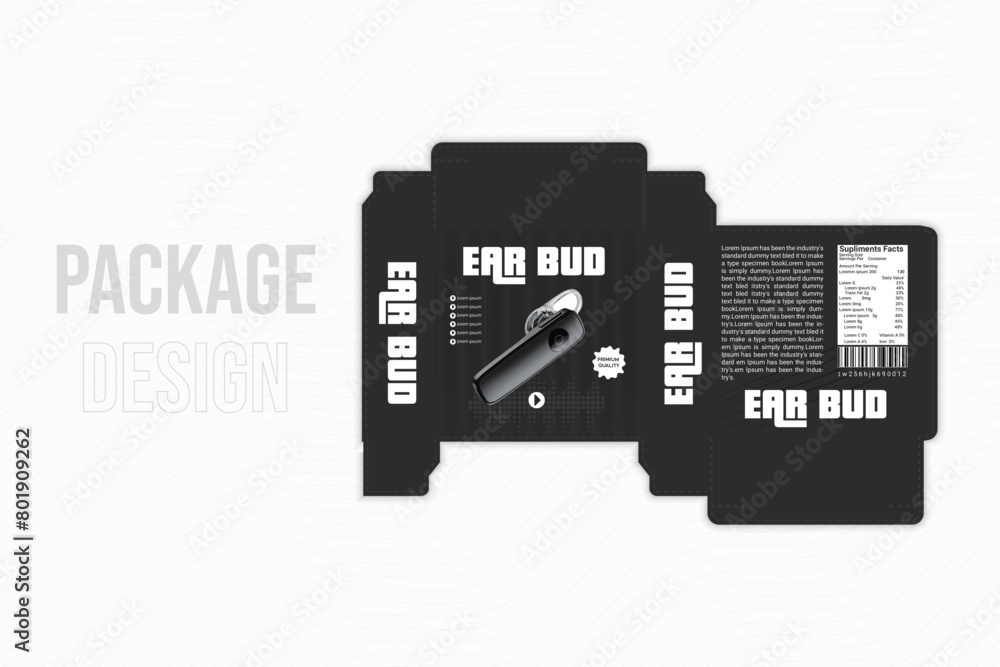 Label design. branding identity design package set template.Stand-up ...