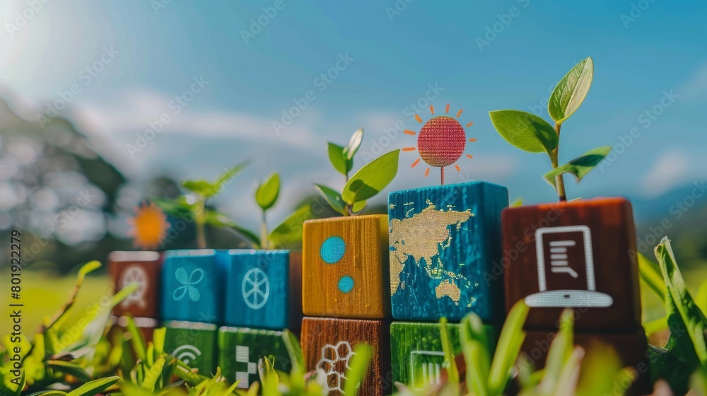 Sustainable development goals. SDGs. World Environment Day background ...