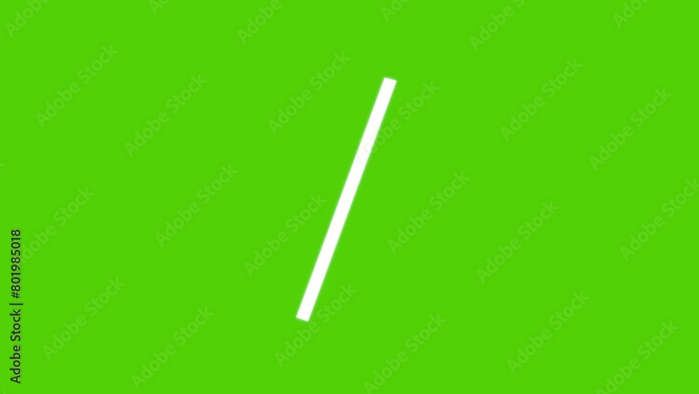 Animation punctuation mark on green screen Background Opener With Copy ...