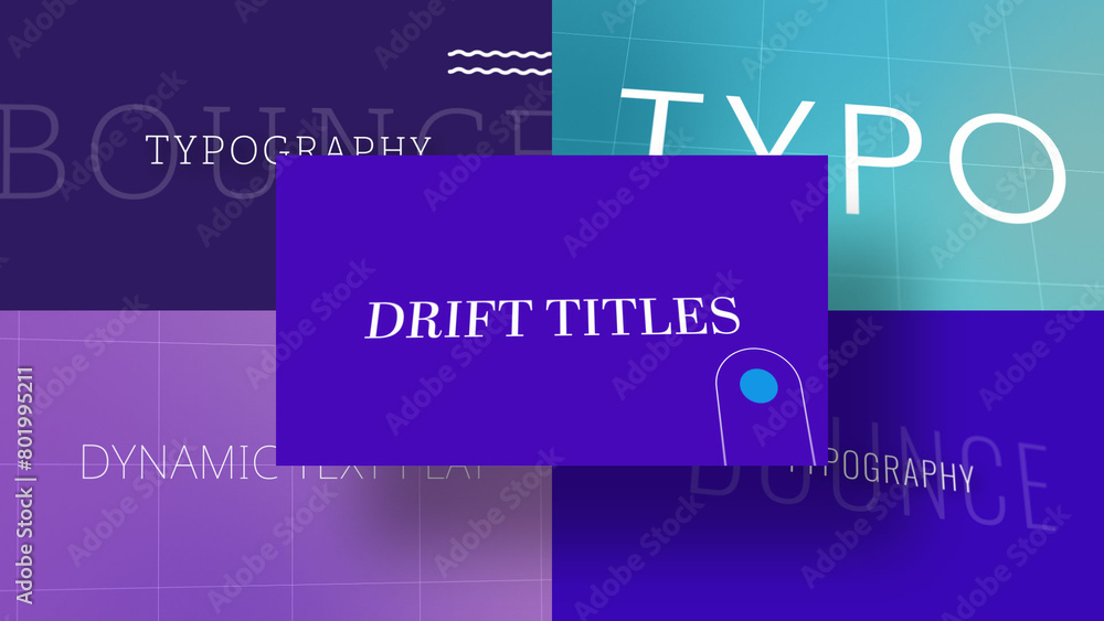 3D Galactic Text Adventures | Animated Titles with Control Panels Stock ...