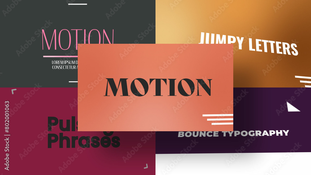 3D Nebula Text Effects | Animated Titles with Control Panels Stock ...