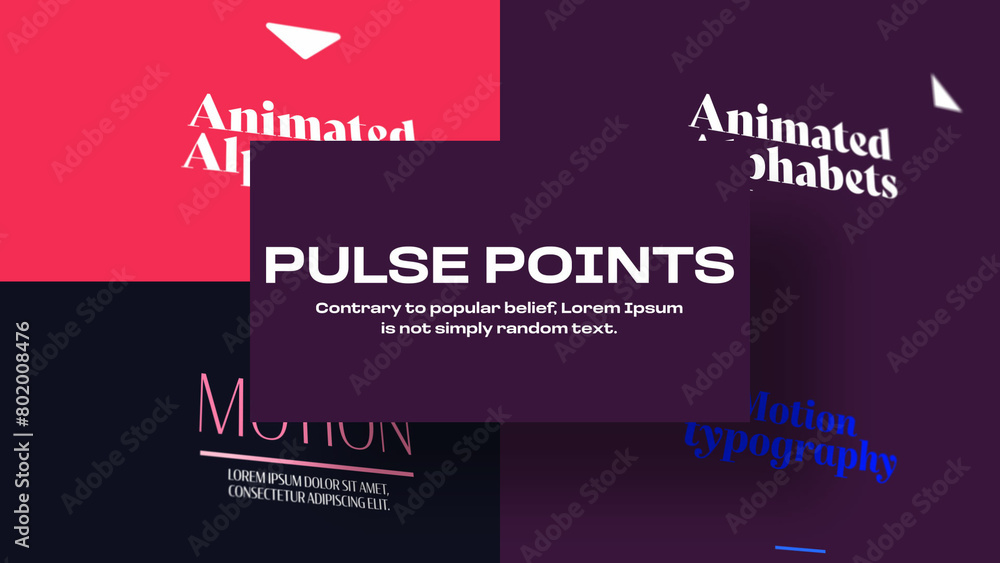 3D Spectrum Text Waves | Animated Titles with Control Panels Stock ...