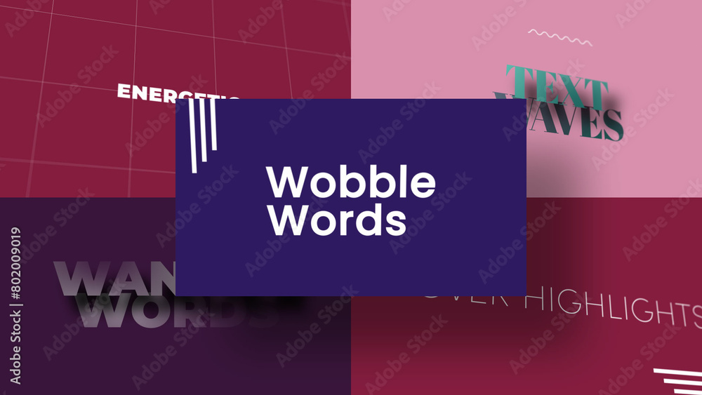 3D Starfield Text Dynamics | Animated Titles with Control Panels Stock ...