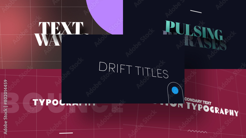 3D Virtual Reality Text | Animated Titles with Control Panels Stock ...