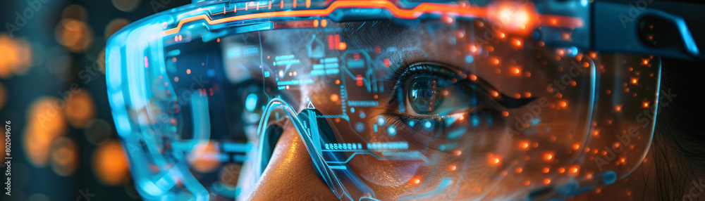 Explore the seamless integration of virtual and physical realms with a ...