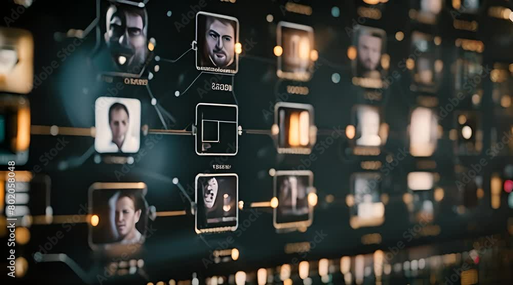 Unleashing the Digital Frontier: VFX Animated Background of Virtual ...