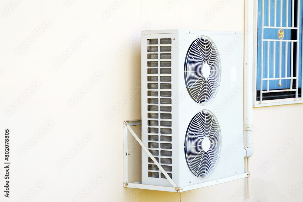 home air conditioner coil or condenser with 2 blades with motor ...