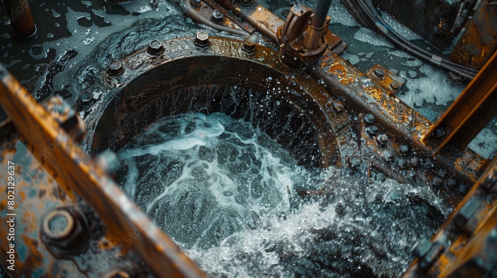 the management of sludge generated from the wastewater treatment ...