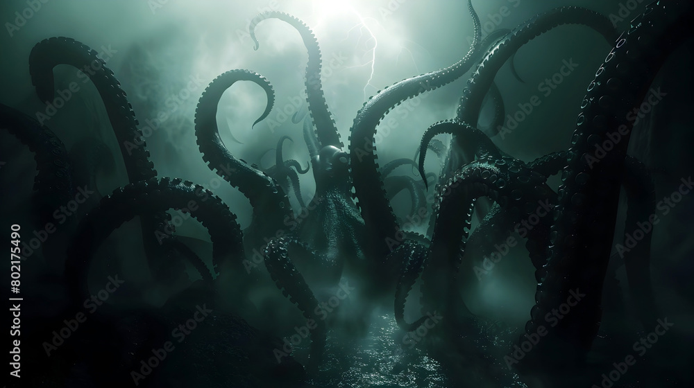 Colossal Squid and Megafauna Prowling the Inky Depths of the Abyssal ...