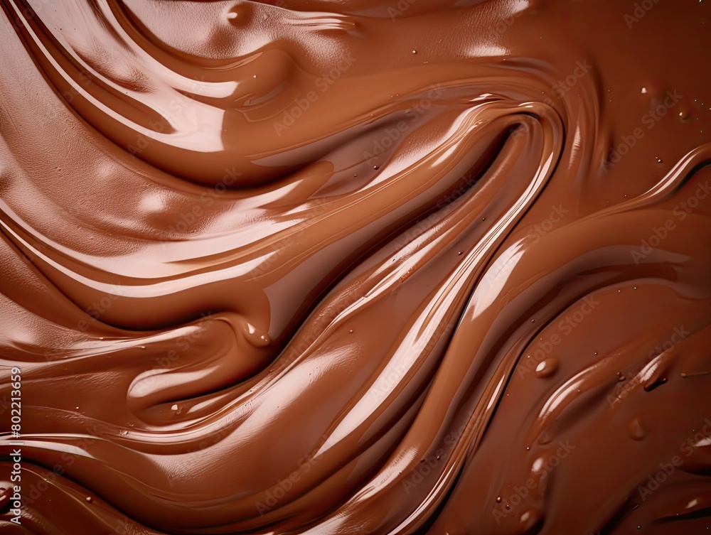 Melt Chocolate Texture Background, Chocolate Sauce Pattern, Cocoa ...