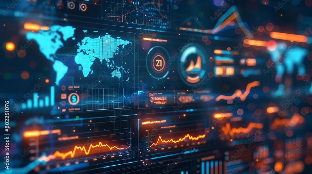Interactive digital report with clickable elements and dynamic data ... Interactive digital report with clickable elements and dynamic data ...