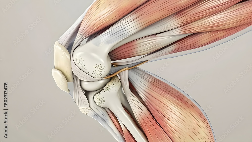 Detailed description of human knee and elbow joint anatomy and motion ...