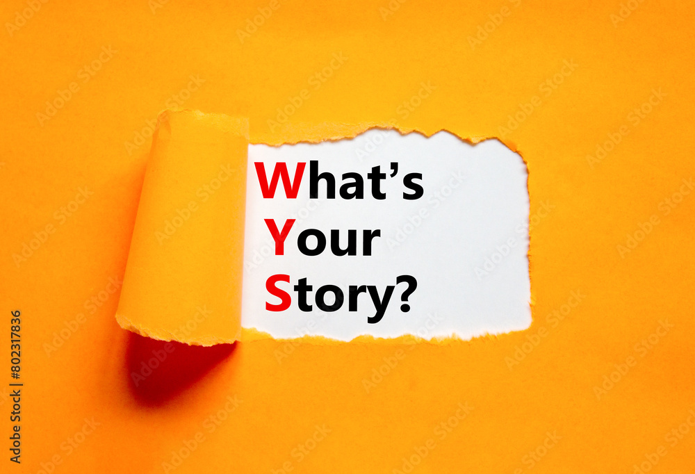Storytelling and what is your story symbol. Concept words What is your ...