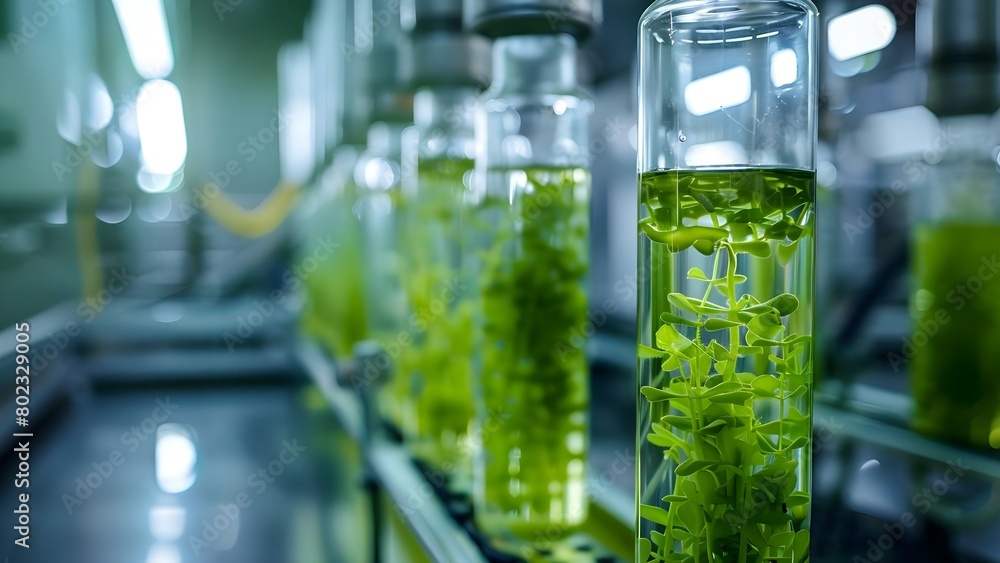 Researching algae fuel in a photobioreactor for green energy generation ...
