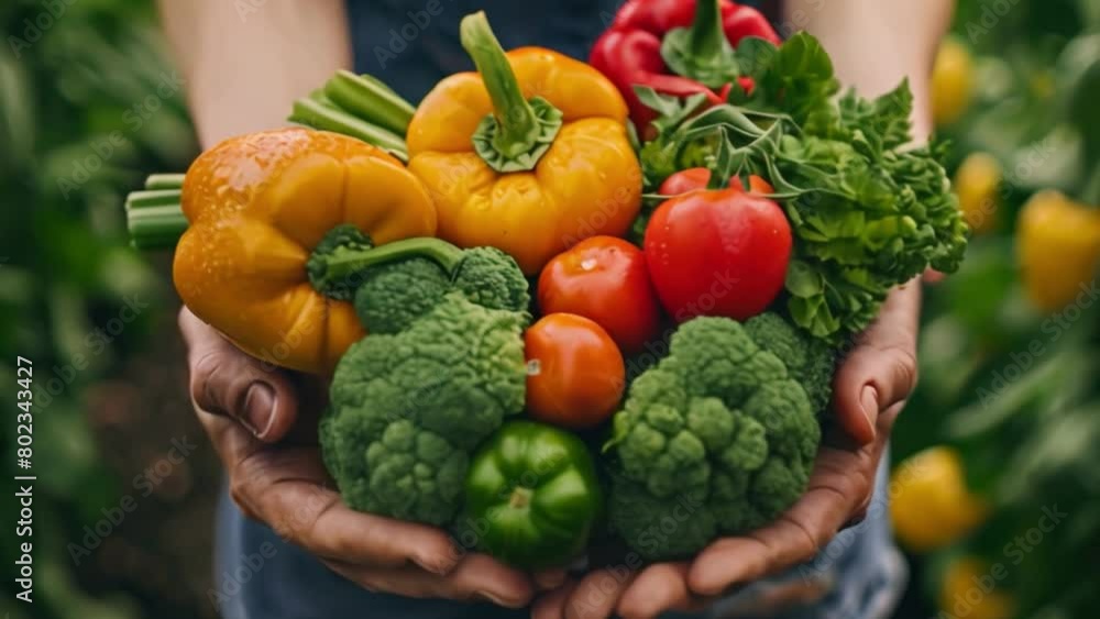 Vidéo Stock A holistic approach to health emphasizes the importance of ...