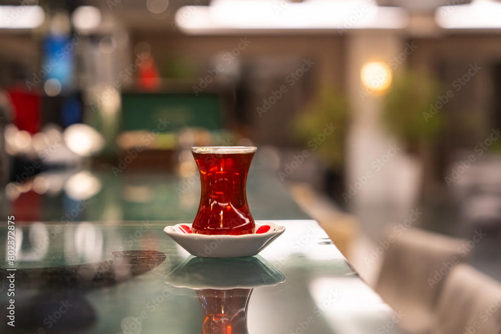 Turkish Tea (Türk Çayı) in the Turkish Breakfast Photo, Uskudar ...