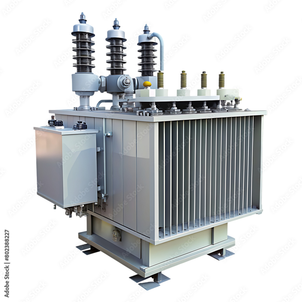 High voltage electrical transformers in an electricity distribution ...