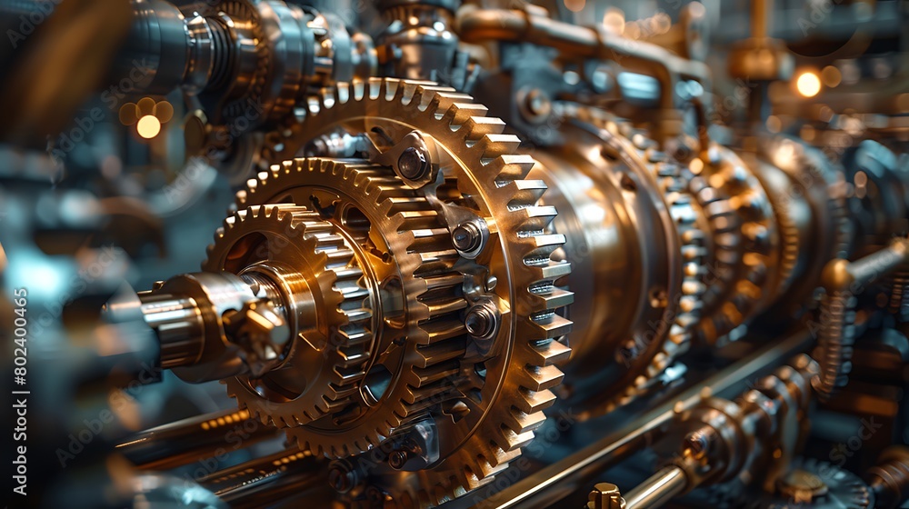 Venture into the heart of the machine, where gears grind and pistons ...