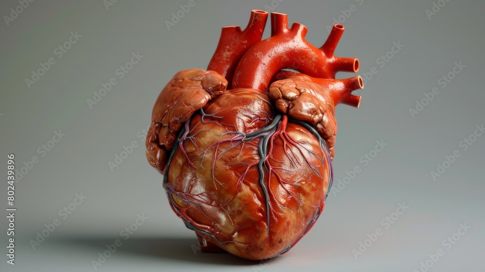 3D rendering image illustrating common congenital heart defects such as ... 3D rendering image illustrating common congenital heart defects such as ...