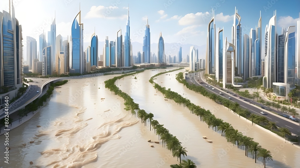 These floods can have significant impacts on infrastructure ...