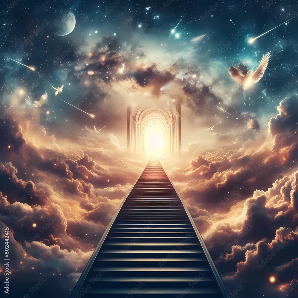 Heavens gate to heaven end of life. Stairway to Heaven. Religious ...