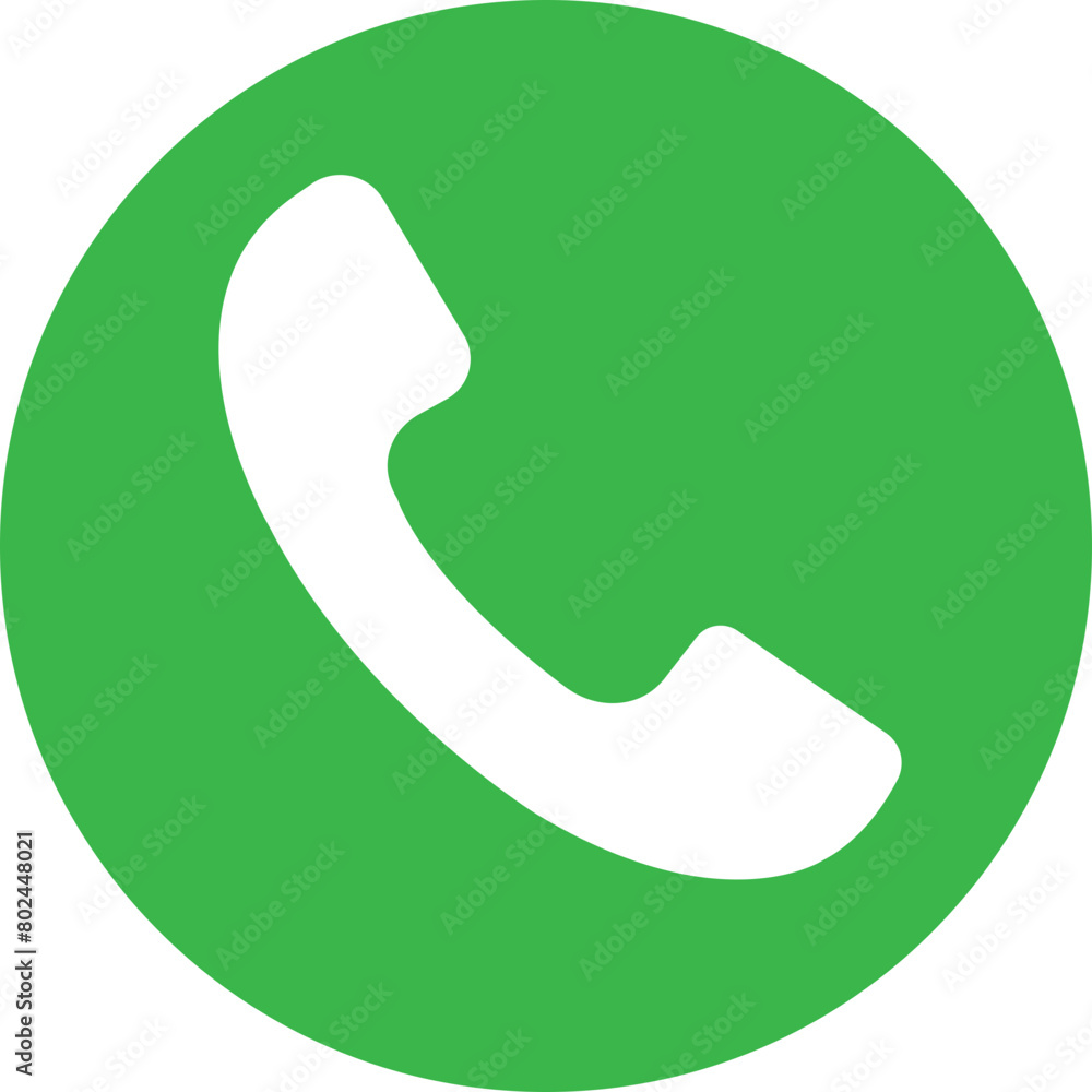 Call attend Icon. Phone call accept Symbol. Yes call green sign contact ...