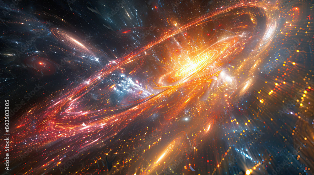 Higgs Field Elegance Wallpaper Design Stock Illustration | Adobe Stock