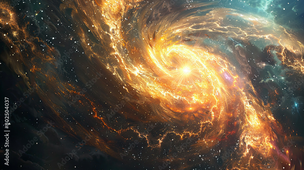 Higgs Field Elegance Wallpaper Design Stock Illustration | Adobe Stock