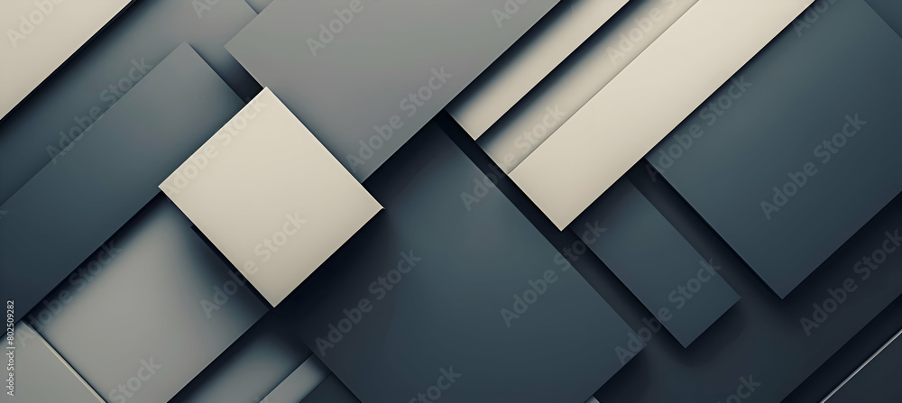 An image of a sleek and modern geometric design with overlapping ...