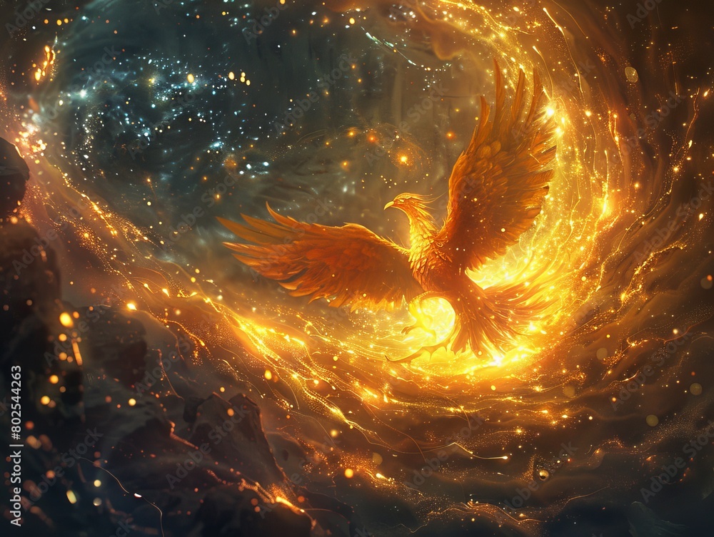 Phoenix Feather, pilgrimages to the heart of Radiant Rune shrines Stock ...